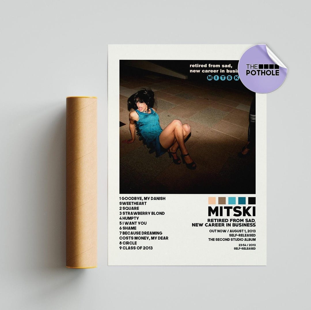Mitski Posters / Retired From Sad, New Career in Business Poster ...