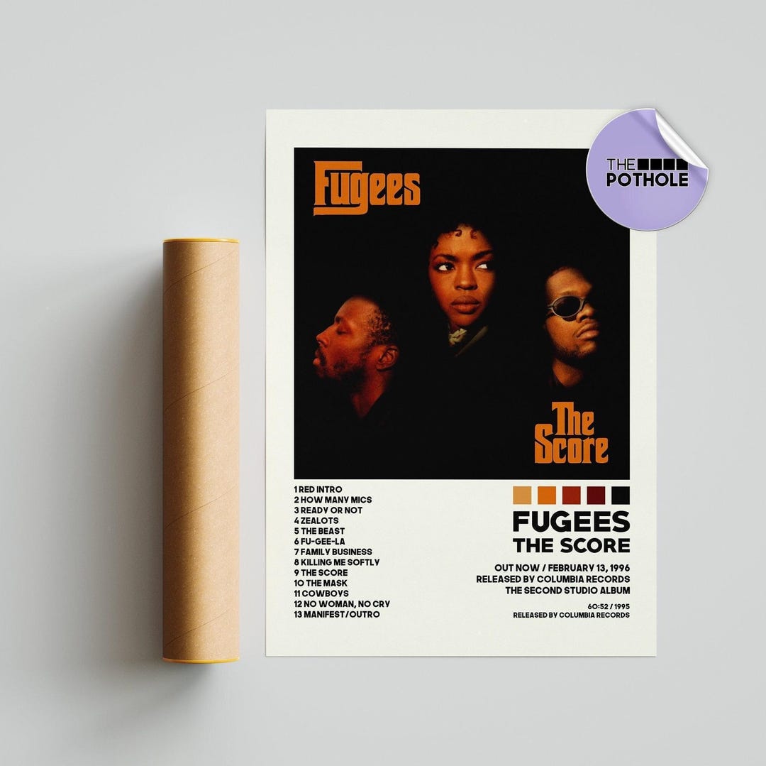 Fugees Posters / the Score Poster, Album Cover Poster, Poster Print ...