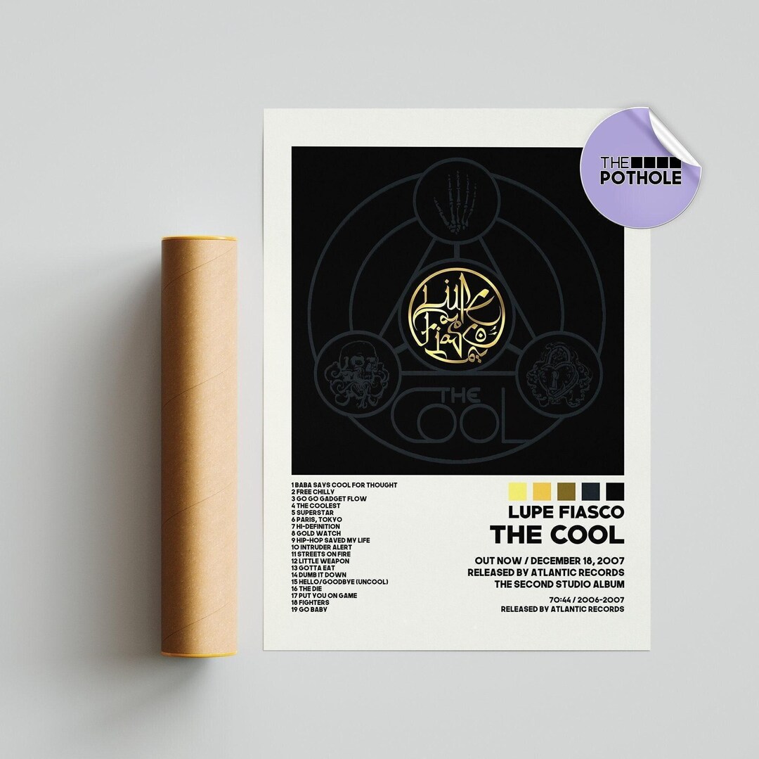 Lupe Fiasco Poster / the Cool Poster / Album Cover Poster Poster Print ...