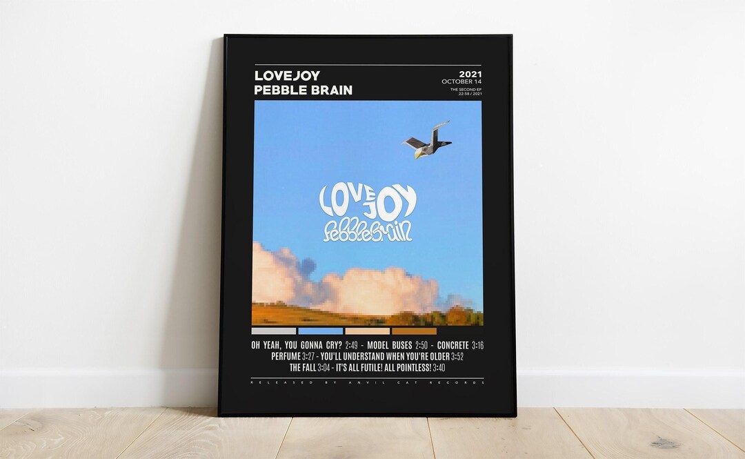 Lovejoy Posters / Pebble Brain Poster / Album Cover Poster / Poster ...