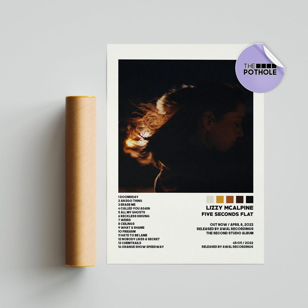 Lizzy Mcalpine Posters / Five Seconds Flat Poster / Album Cover Poster ...