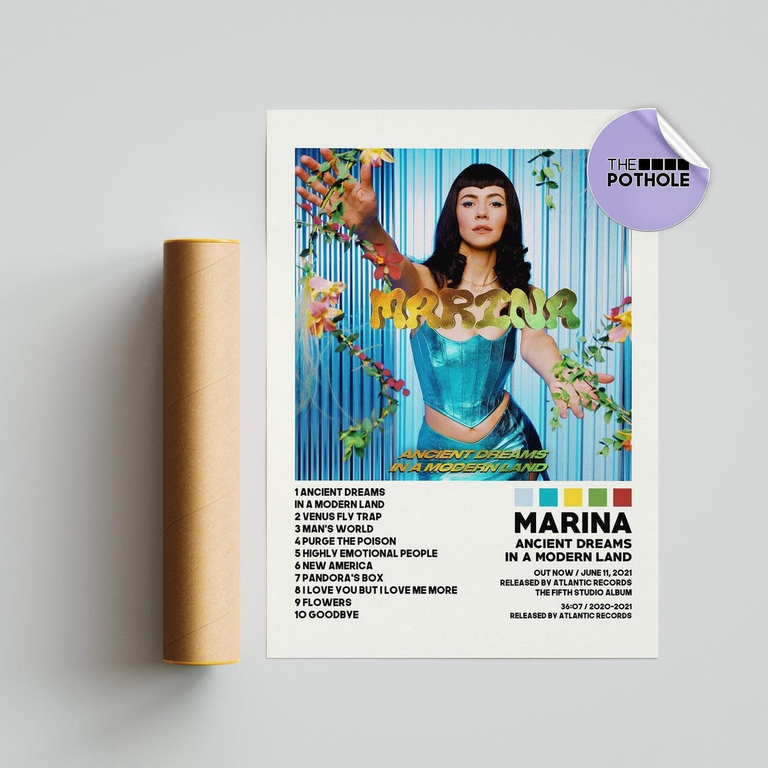 Marina and the Diamonds Posters, Ancient Dreams in a Modern Land Poster ...
