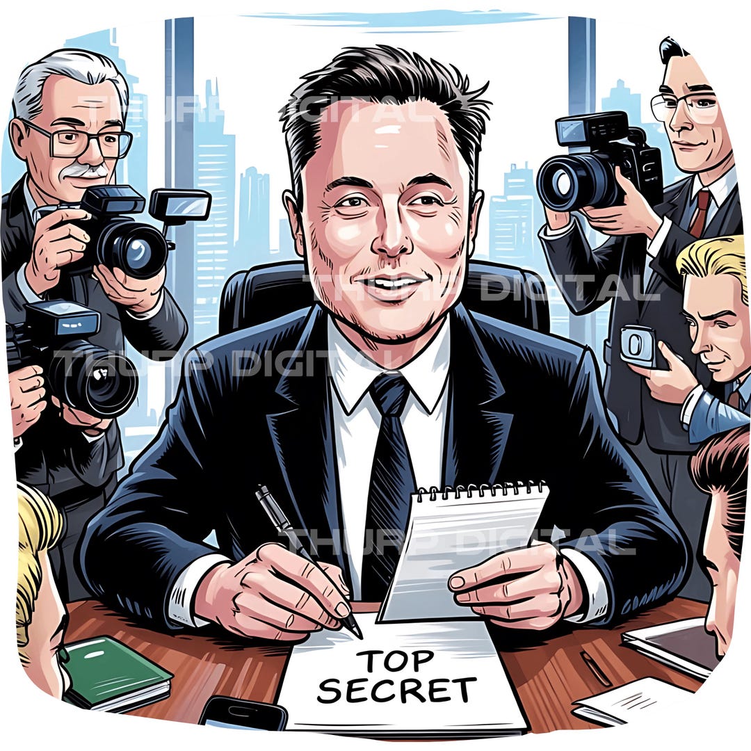 Elon Musk's 'top Secret' Note at Cabinet Meeting – Media Manipulation ...