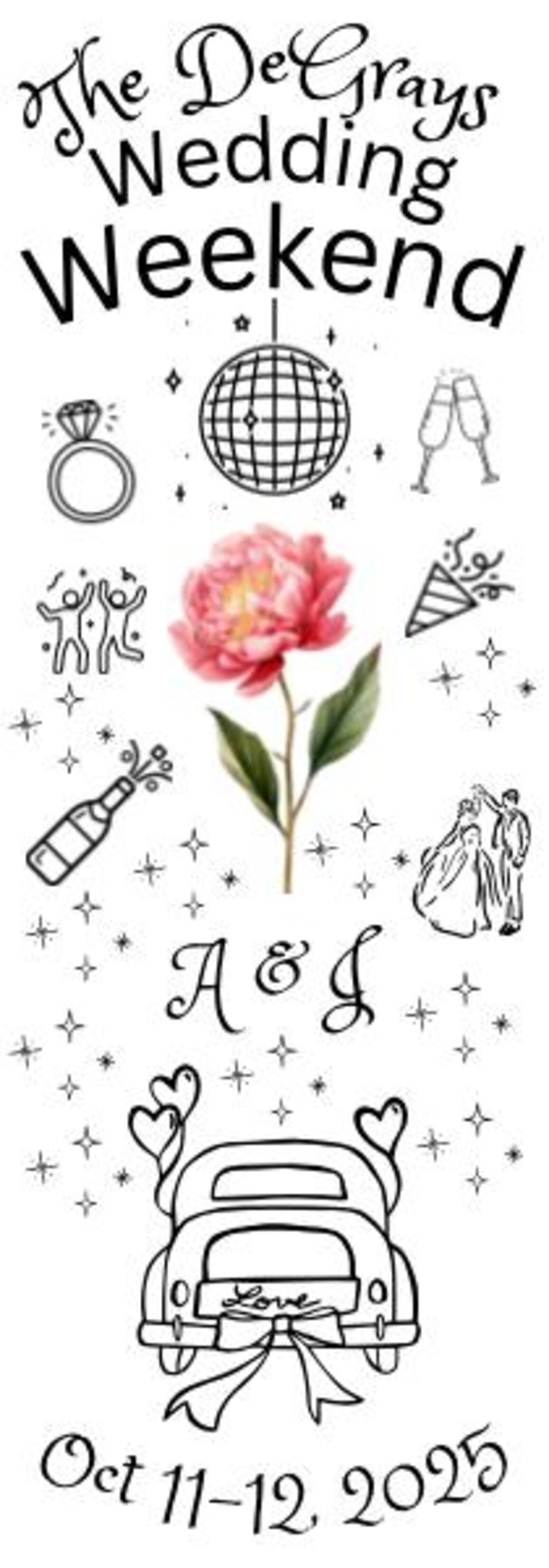 Custom Sticker Labels for Lighters for Wedding Favors - Etsy