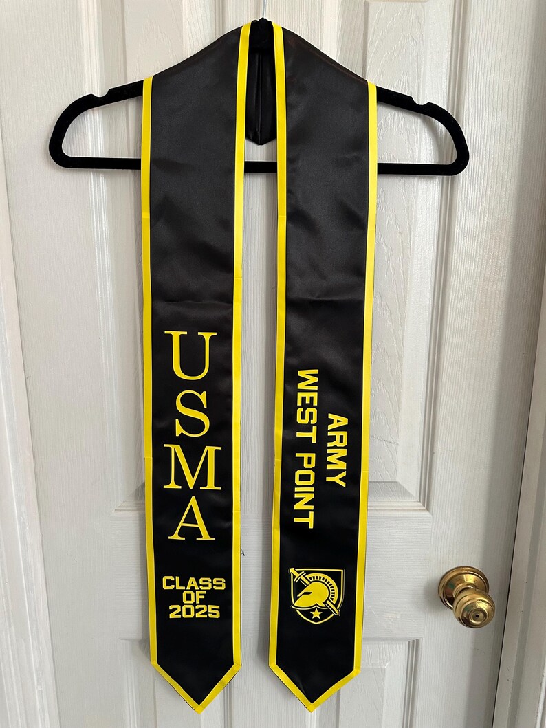 Graduation Stole Custom Design, Personalized Graduation Sash, College ...