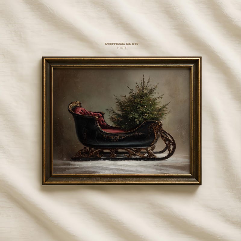 Moody and Santa - Etsy