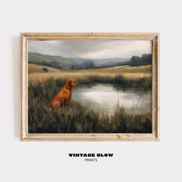 Vintage Red Fox Lab - Etsy UK