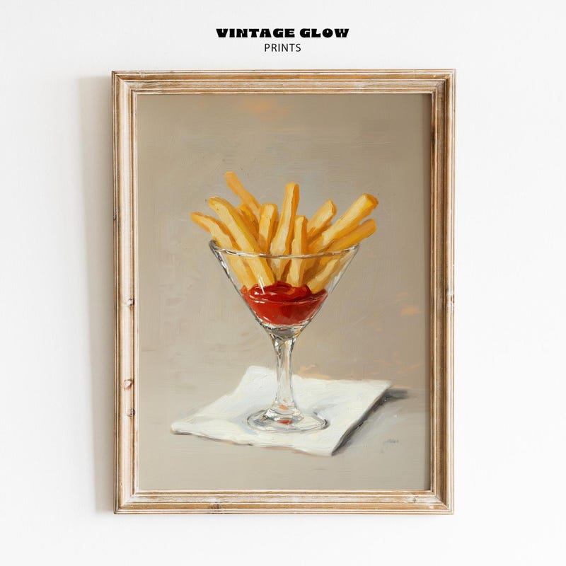 French Fries Aesthetic Wallpaper - Etsy Canada