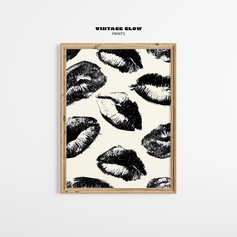Lips Poster - Etsy