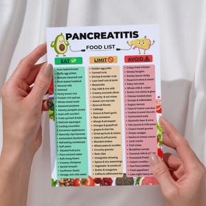 Pancreatitis Diet Food List, Pancreatitis-friendly Foods, Pancreatitis ...