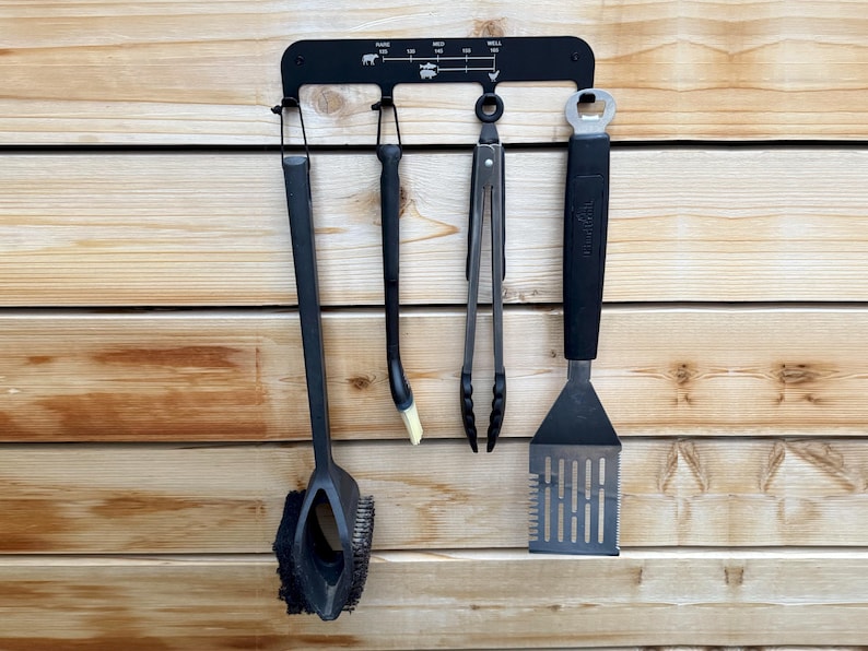 Grill Utensil Rack Tool Holder Organizer Storage Accessories, Traeger ...