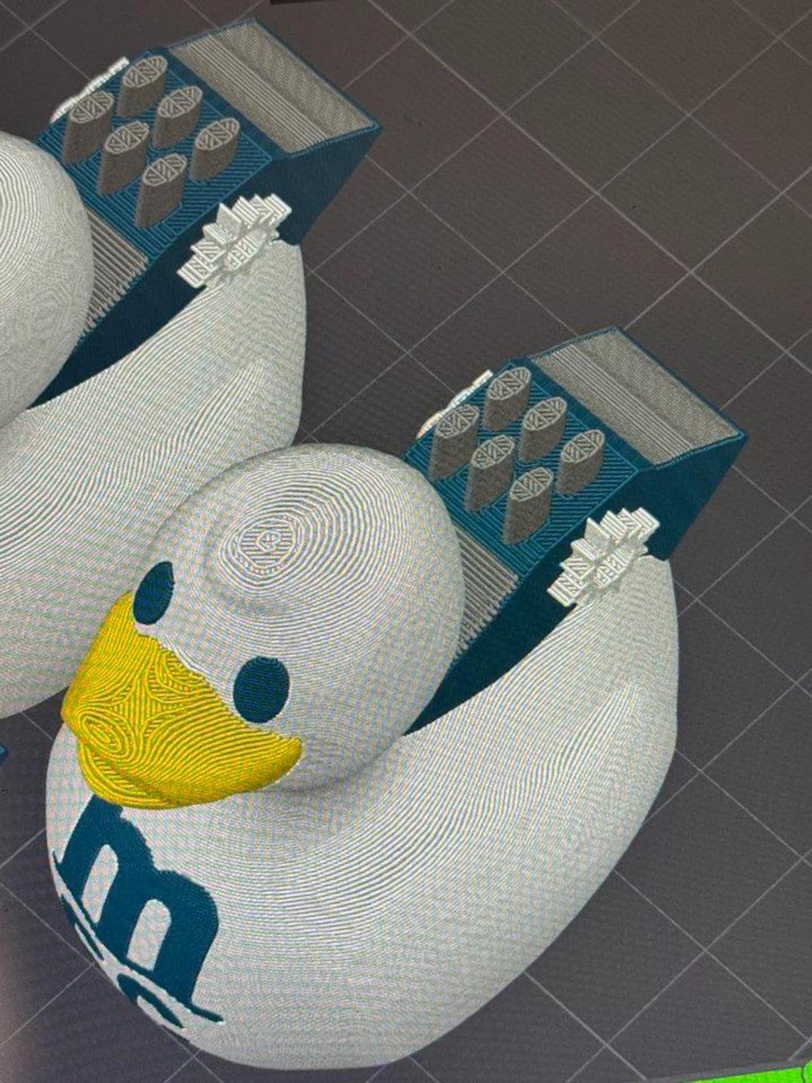 3D Printed MSC Cruise Duck Type 2 - Collectible Cruising Gift - Etsy