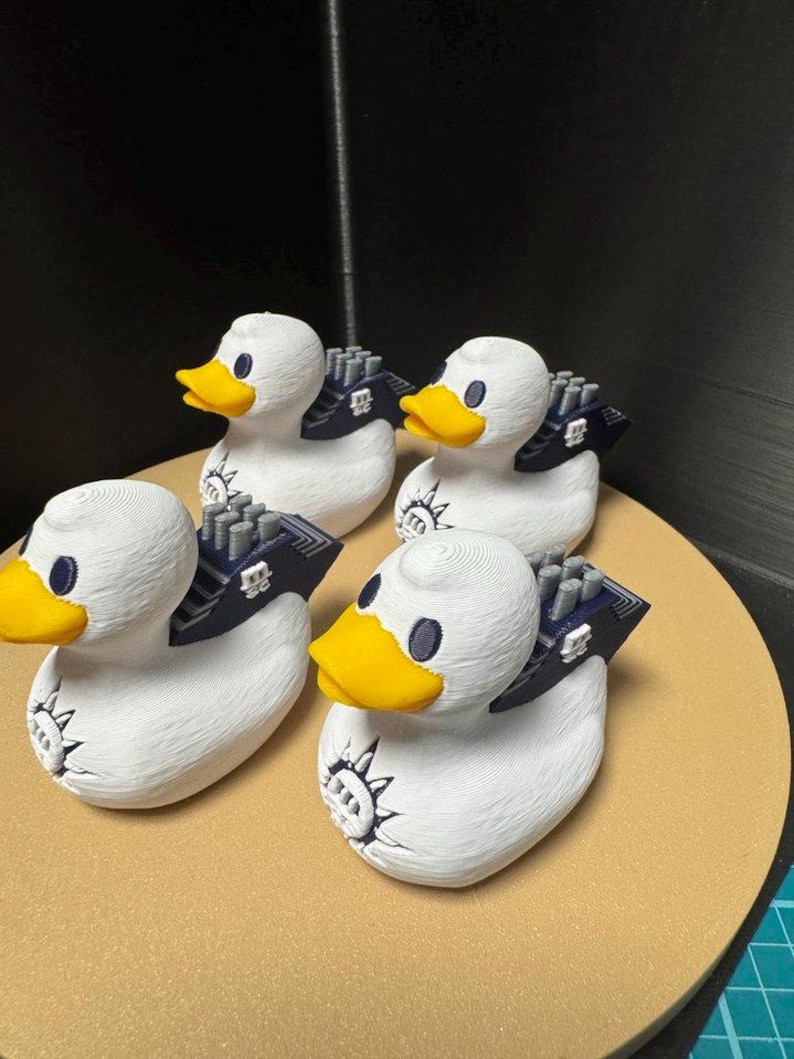 3D Printed MSC Cruise Duck - Collectible Cruising Gift - Etsy