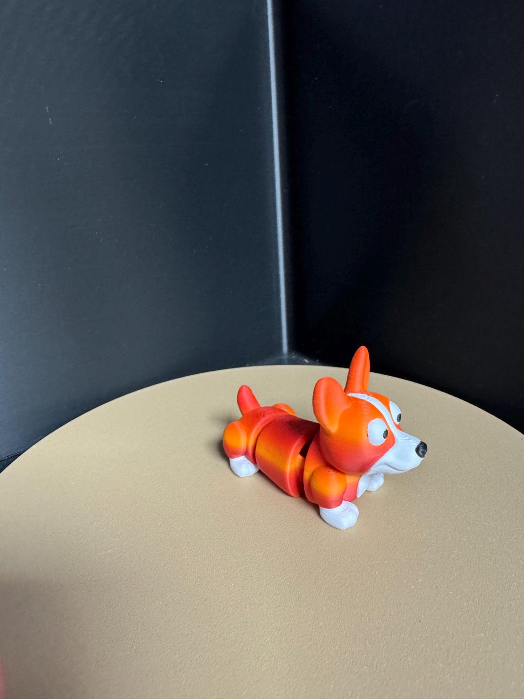 Articulating Mini Corgi Fidget Plain or Ghost Sheet - Etsy