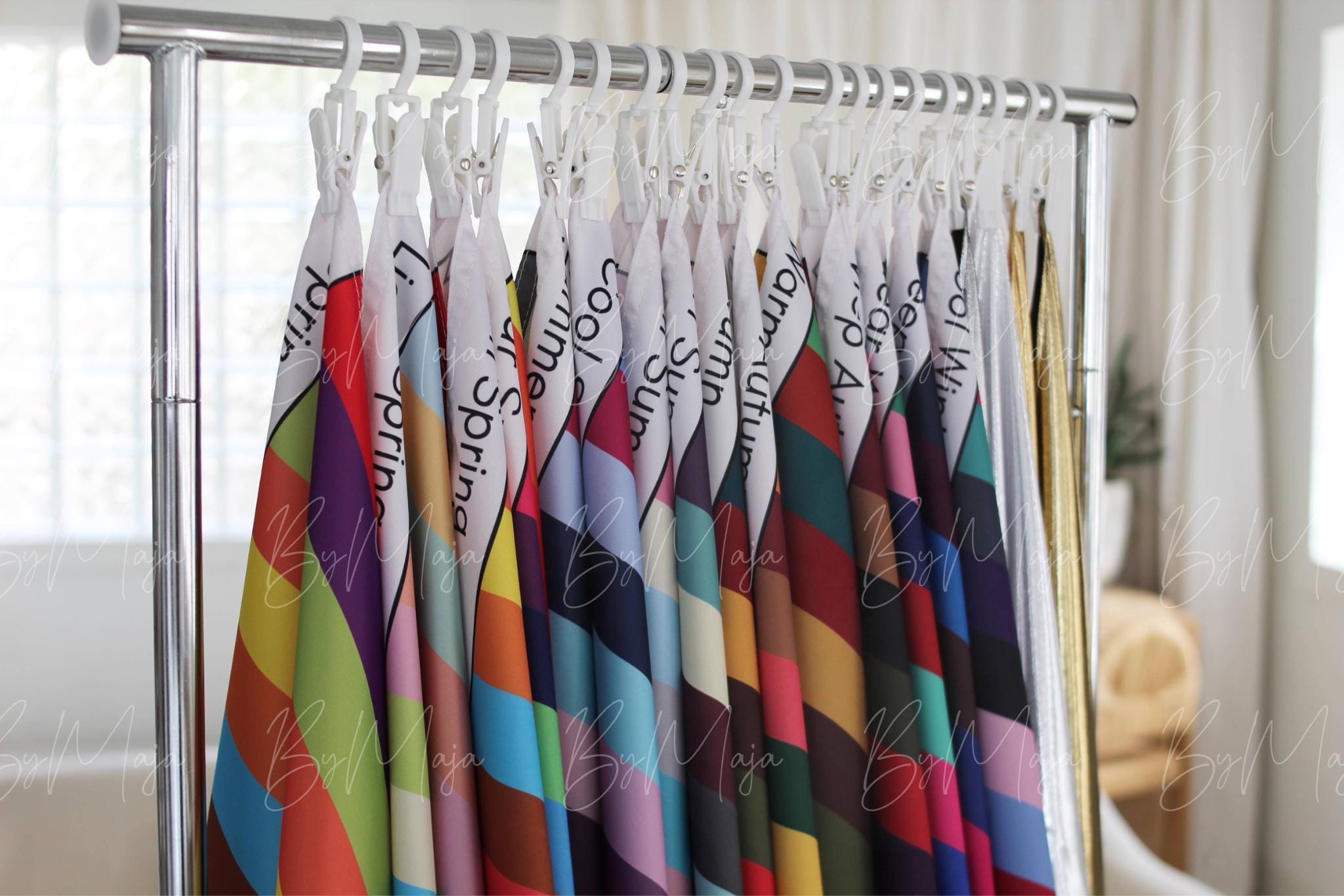 Color Analysis Drapes – 12 Season Draping Kit for Consultants ...