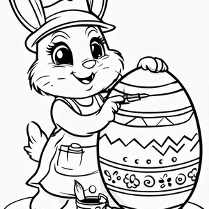 Coloring Book for Kids, Easter Activity Book, Fun Holiday Coloring ...