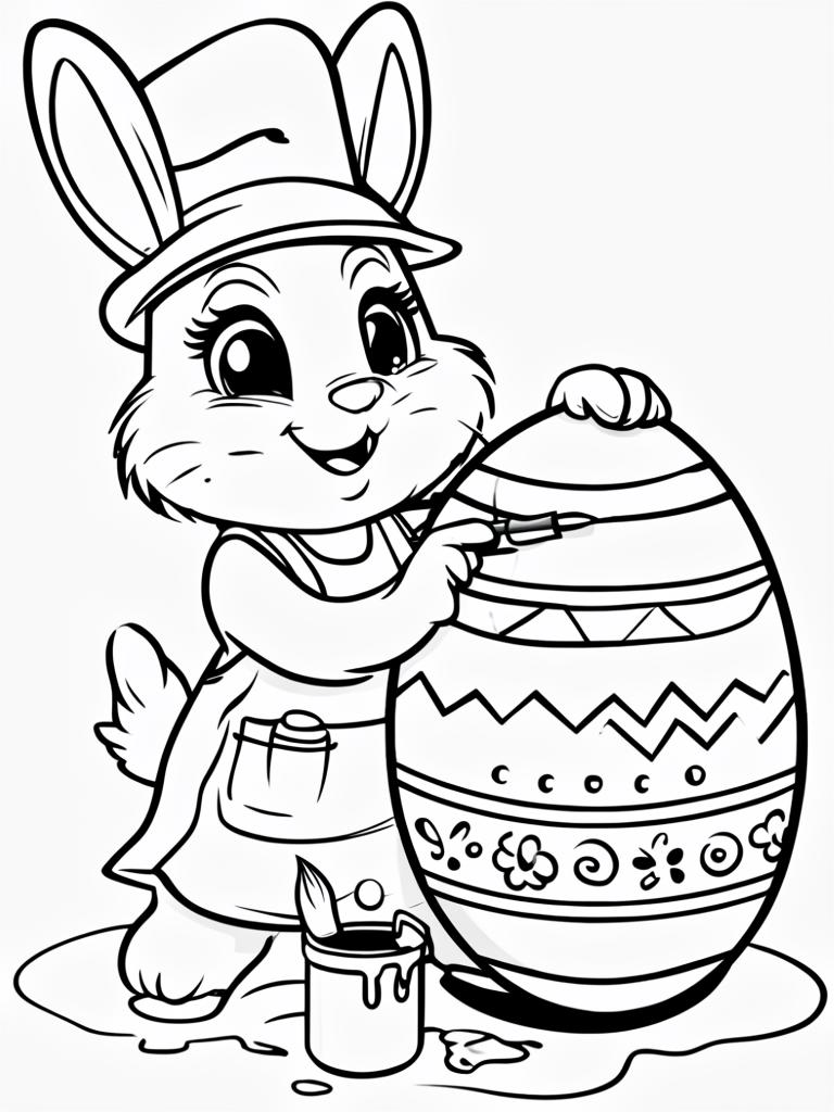 Coloring Book for Kids, Easter Activity Book, Fun Holiday Coloring ...