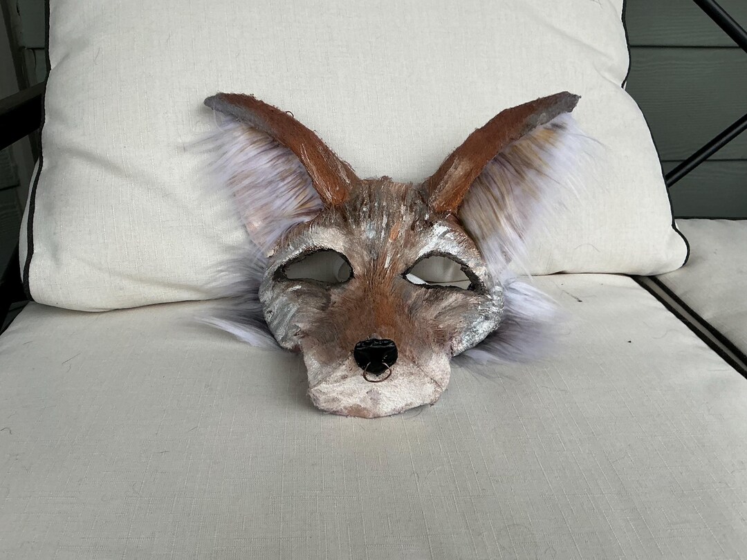 Coyote Therian Mask, That is Pretty Good Quality and Hand Crafted. - Etsy