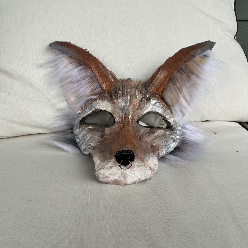 Coyote Mask - Etsy