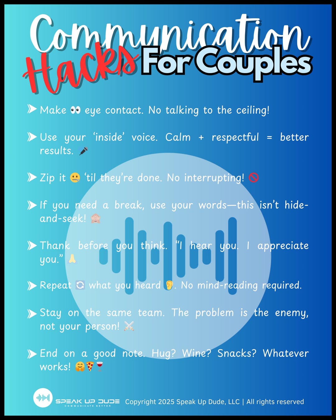 Communication Hacks for Couples, Marriage Tips, Relationship Tips ...