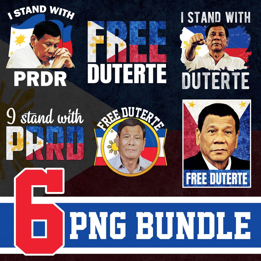 Free Duterte PNG, Rodrigo Duterte Philippines President PNG, Digital ...