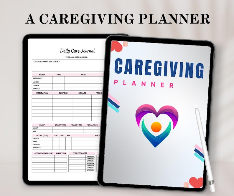 Caregiving Binder Printable Care Plan Checklist Planner Family ...