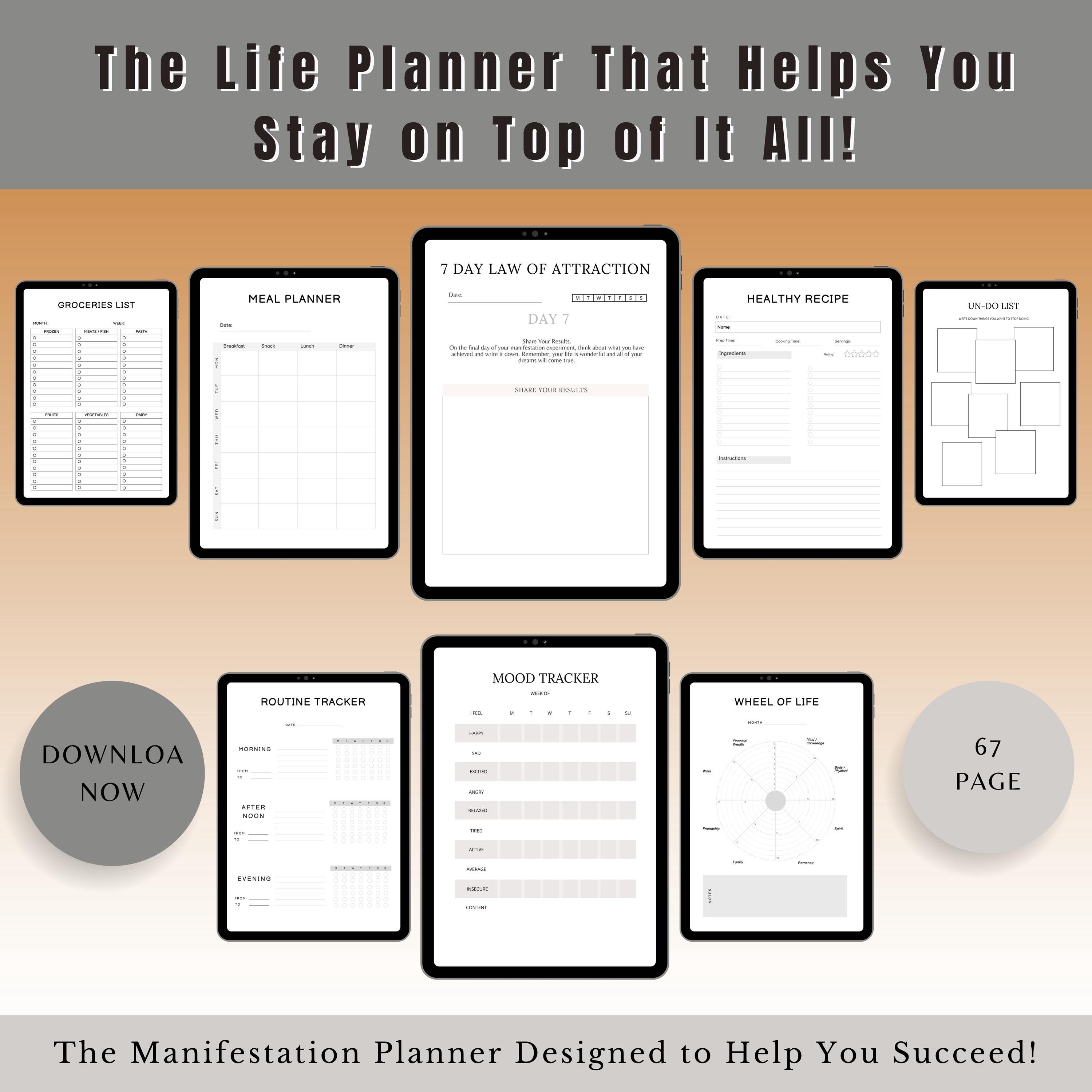 Ultimate Life Planner | Life Planner | Ultimate Planner | Digital ...