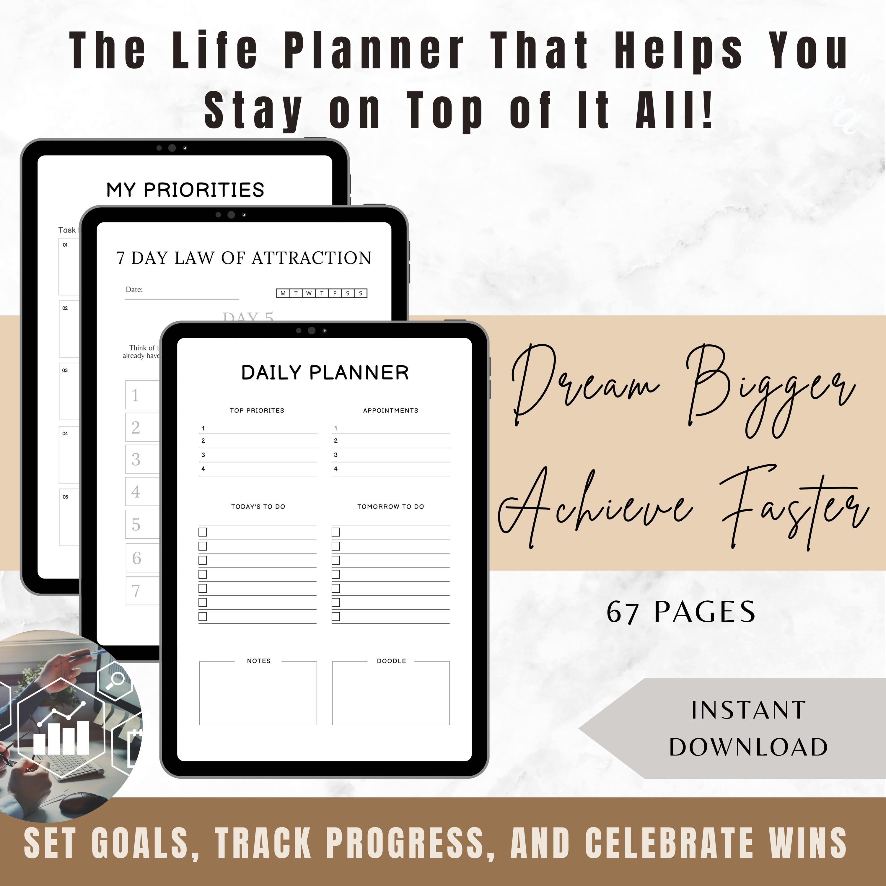 Ultimate Life Planner | Life Planner | Ultimate Planner | Digital ...