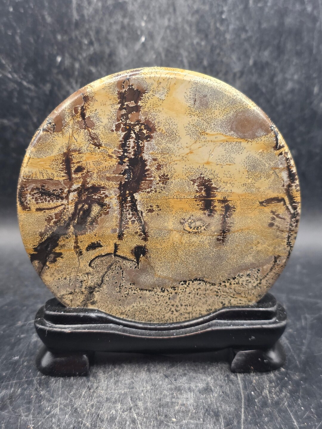 Natural Picture Jasper Slab With Stand! 4.6 Ounces, 3.5 Inches Wide - Etsy