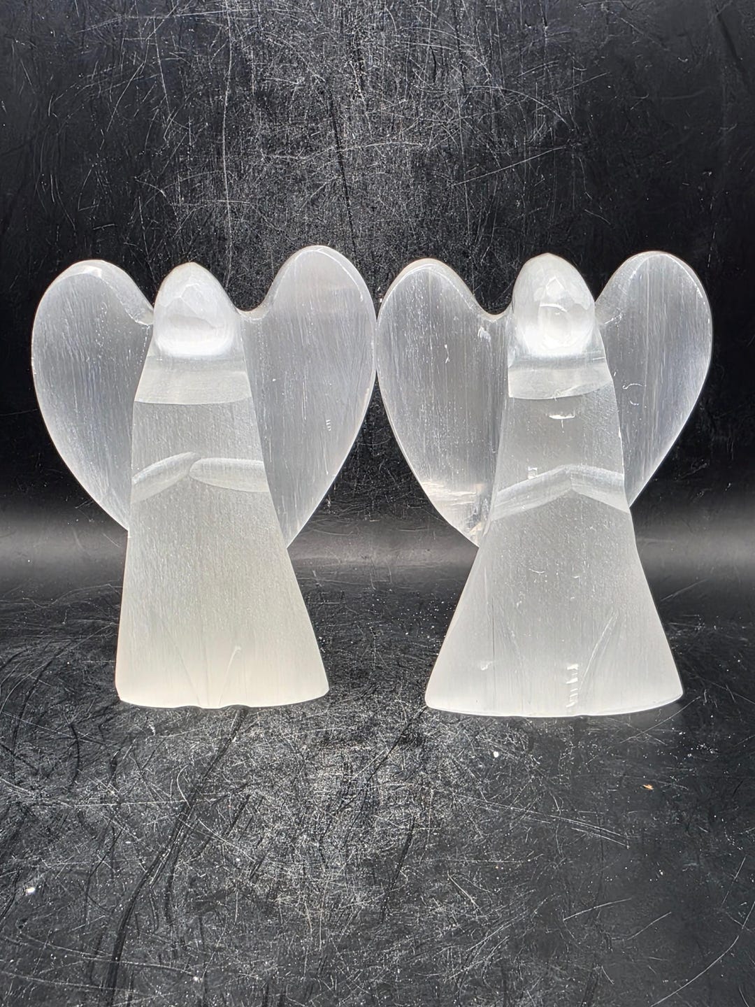 Polished Selenite Angel! 3.7 Inches Tall, 6.5 Ounces! - Etsy