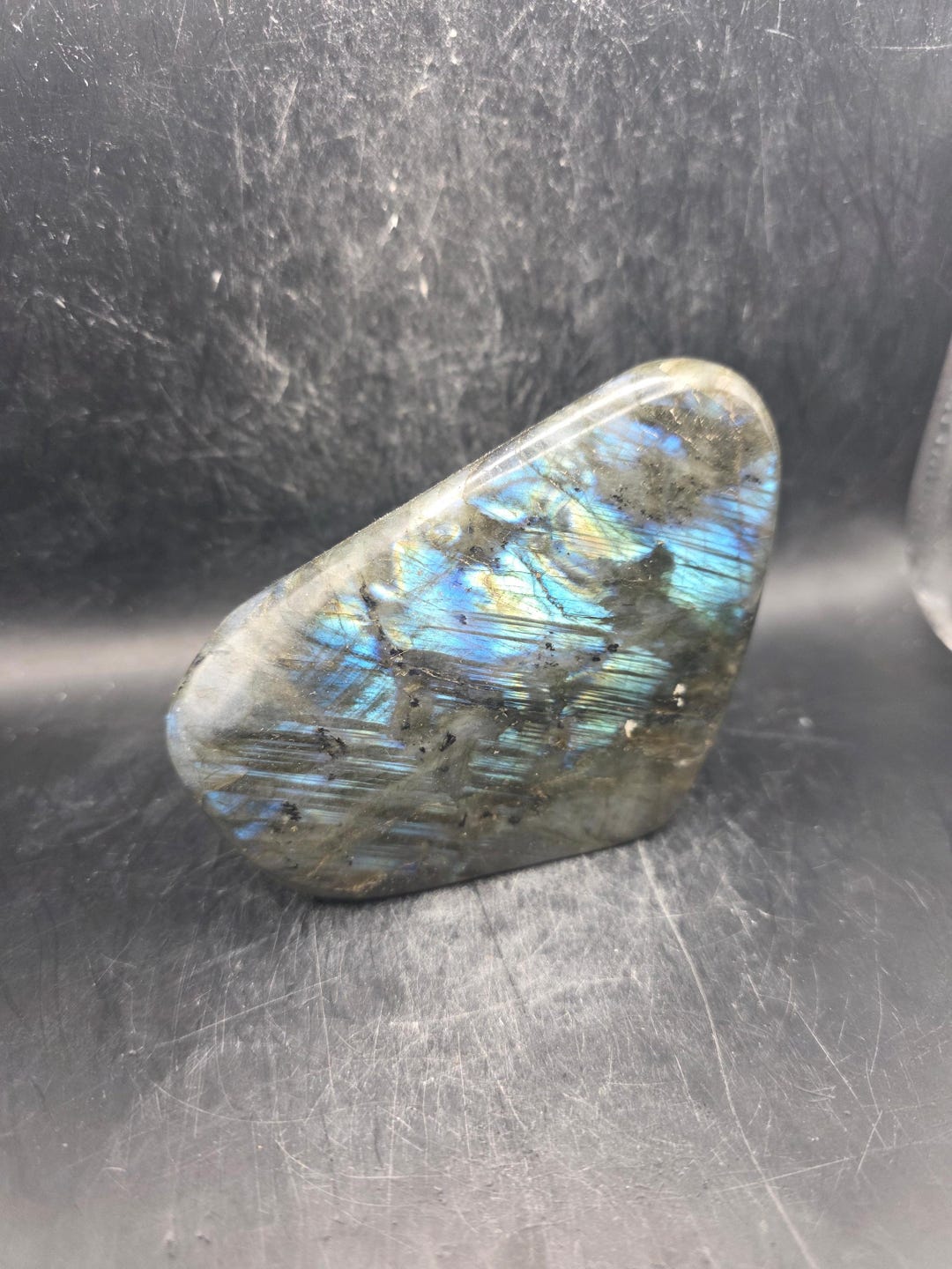 Labradorite Free Form! 1.6 Pounds, 3.3 Inches Tall, 4.3" Wide - Etsy