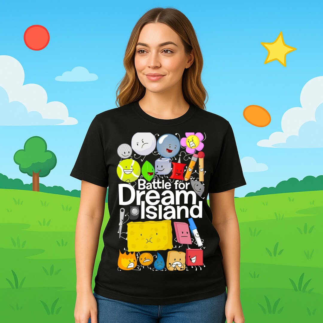 Funny BFDI PNG | Battle for Dream Island Graphic for Kids, T-shirts ...