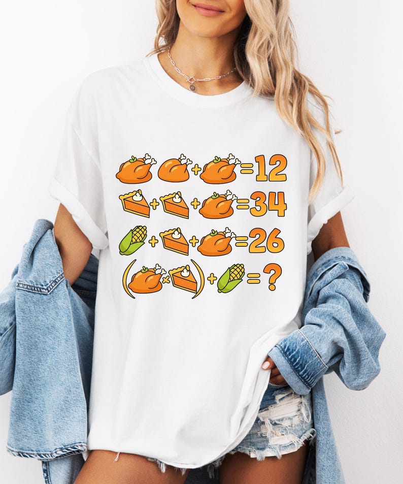 67 Six Seven Meme Math PNG | Funny Thanksgiving Logic Puzzle | Viral ...