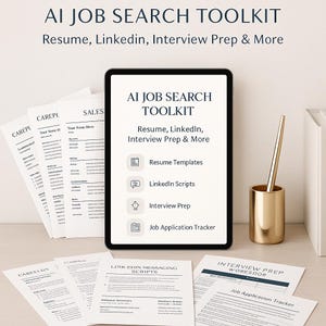 Job Search Toolkit: Ats-friendly Resume & Cover Letter, Linkedin ...