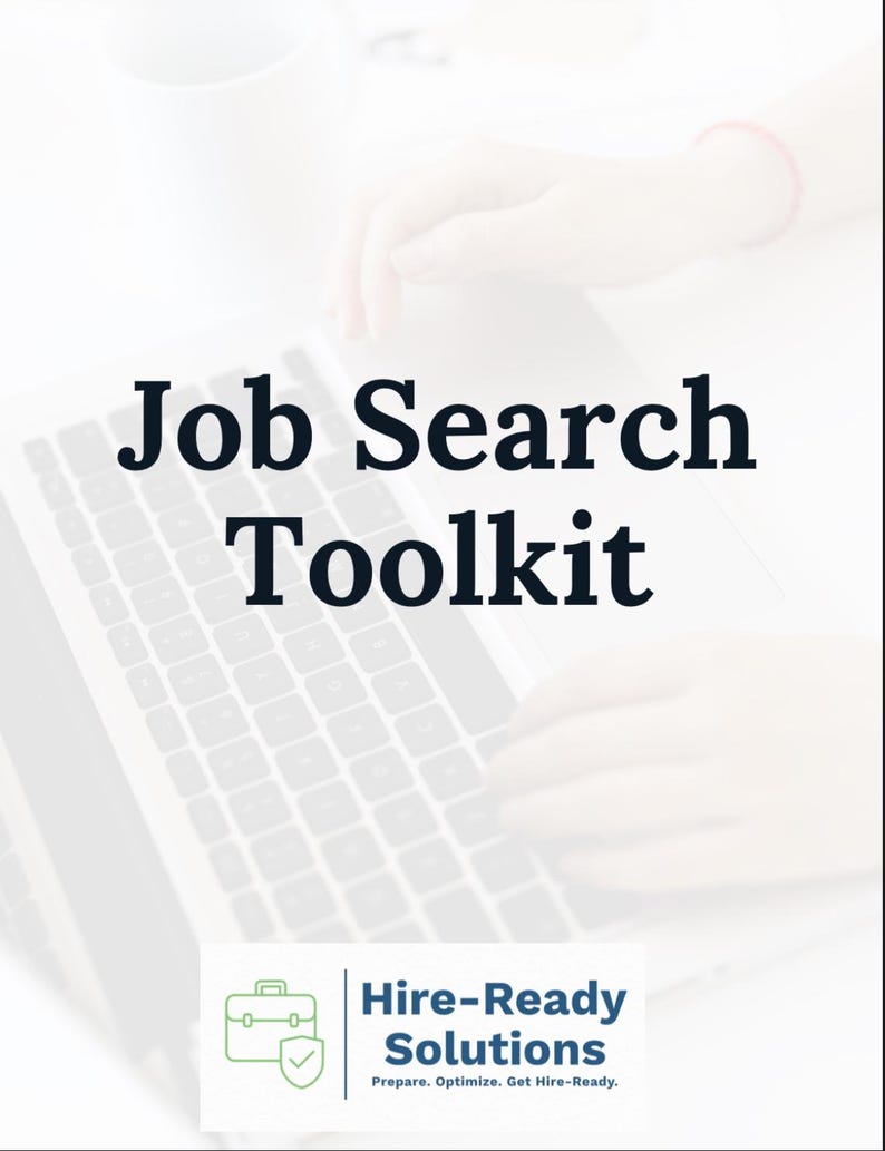 Job Search Toolkit: Ats-friendly Resume & Cover Letter, Linkedin ...