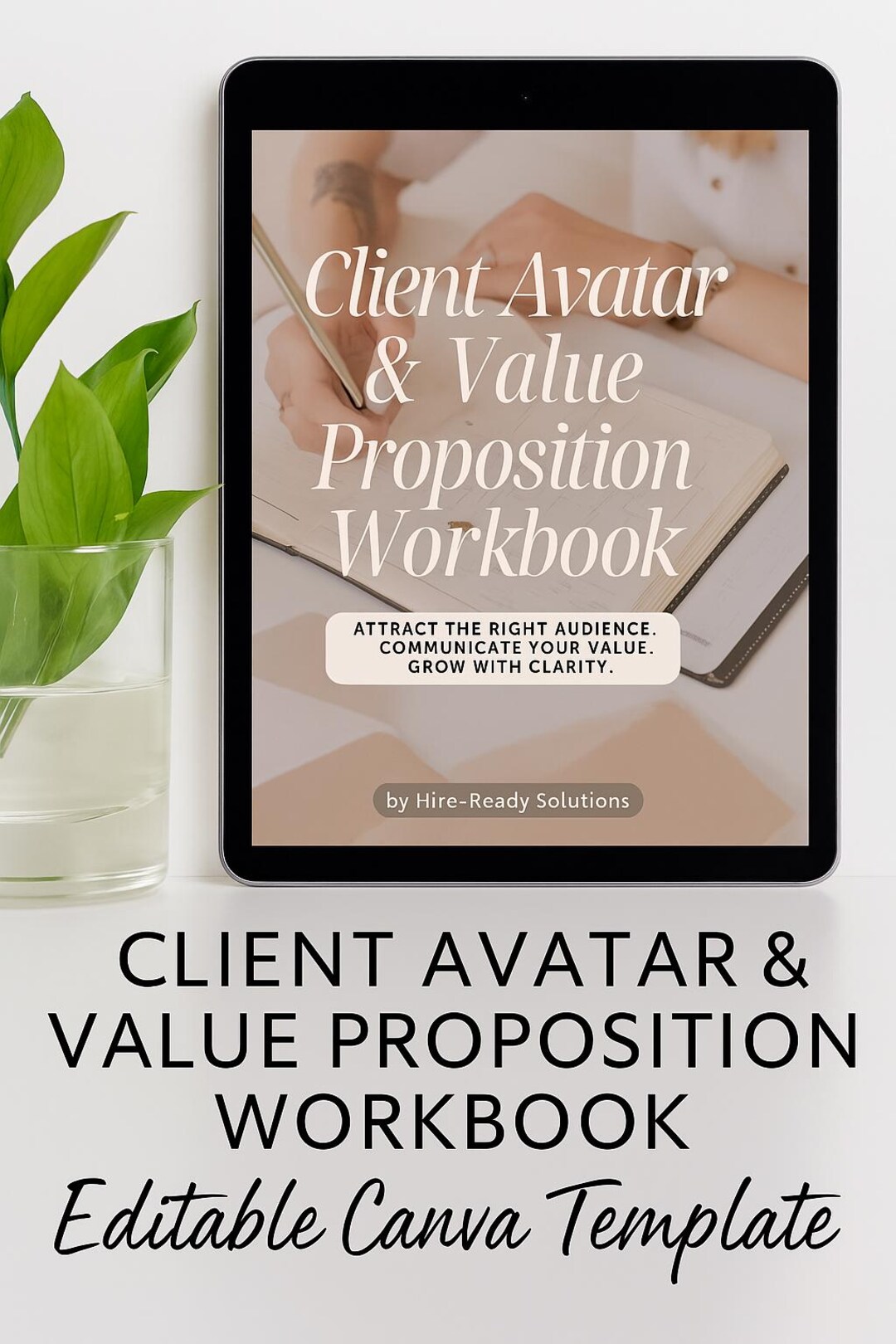 Ideal Client & Value Proposition Workbook | Ideal Customer Worksheet ...