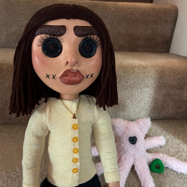 Custom Coraline Doll - Etsy