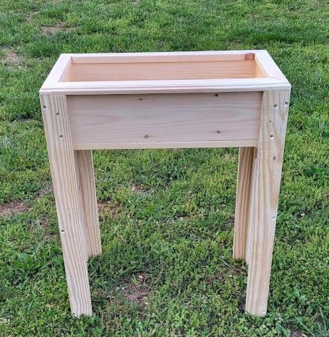 Raised Garden Bed Planter, Vegetable Planter, Outdoor Planter, Wood ...