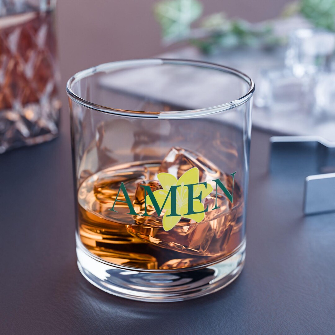 Masters Golf Amen Rocks Glass, 10oz, Perfect for Rehearsal Dinners or ...