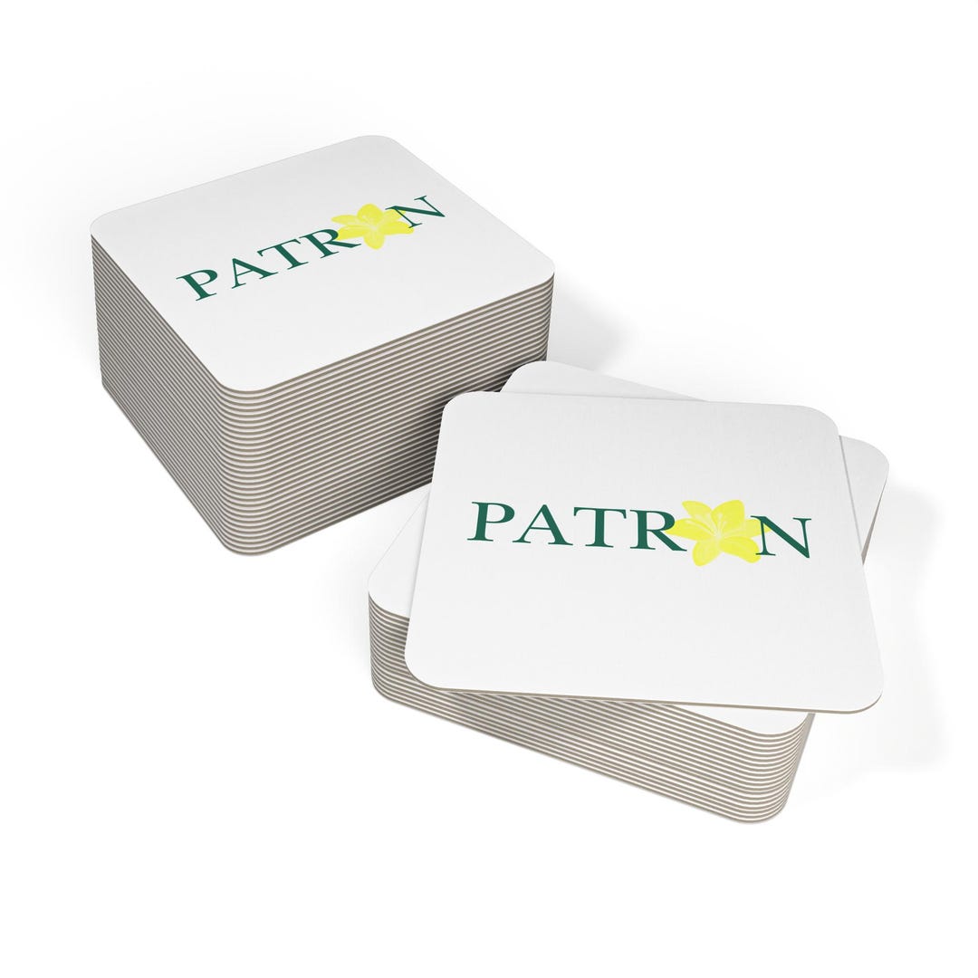 Masters Golf Patron Coasters Set, Golf Spring Drink Coasters for Home ...