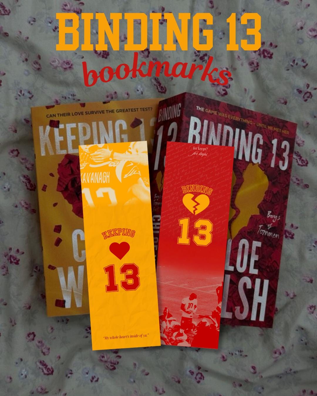 Binding 13 Digital Bookmark, Printable Bookmarks, Book Products ...