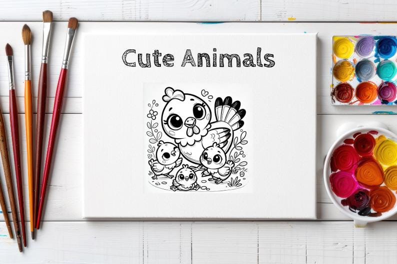 Cute Animals | Coloring Pages | Fun & Printable | Coloring Sheets ...