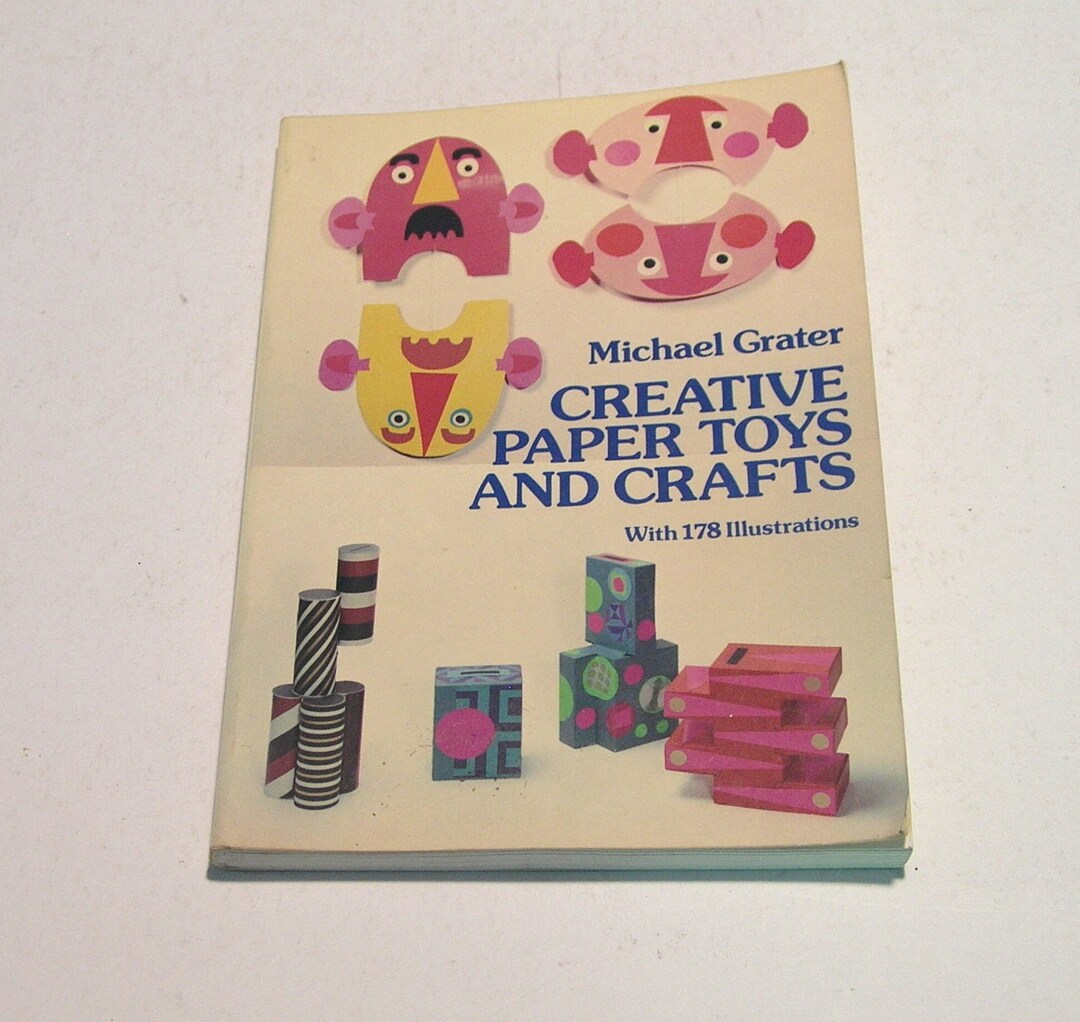 Creative Paper Toys and Crafts by Michael Grater - Etsy