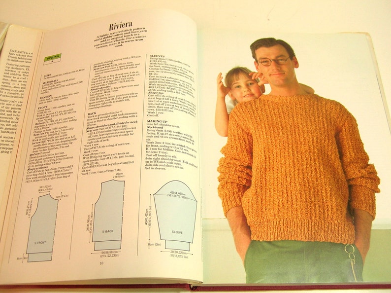 Elle Knits 50 Exclusive Designs From France Vintage Knitting - Etsy