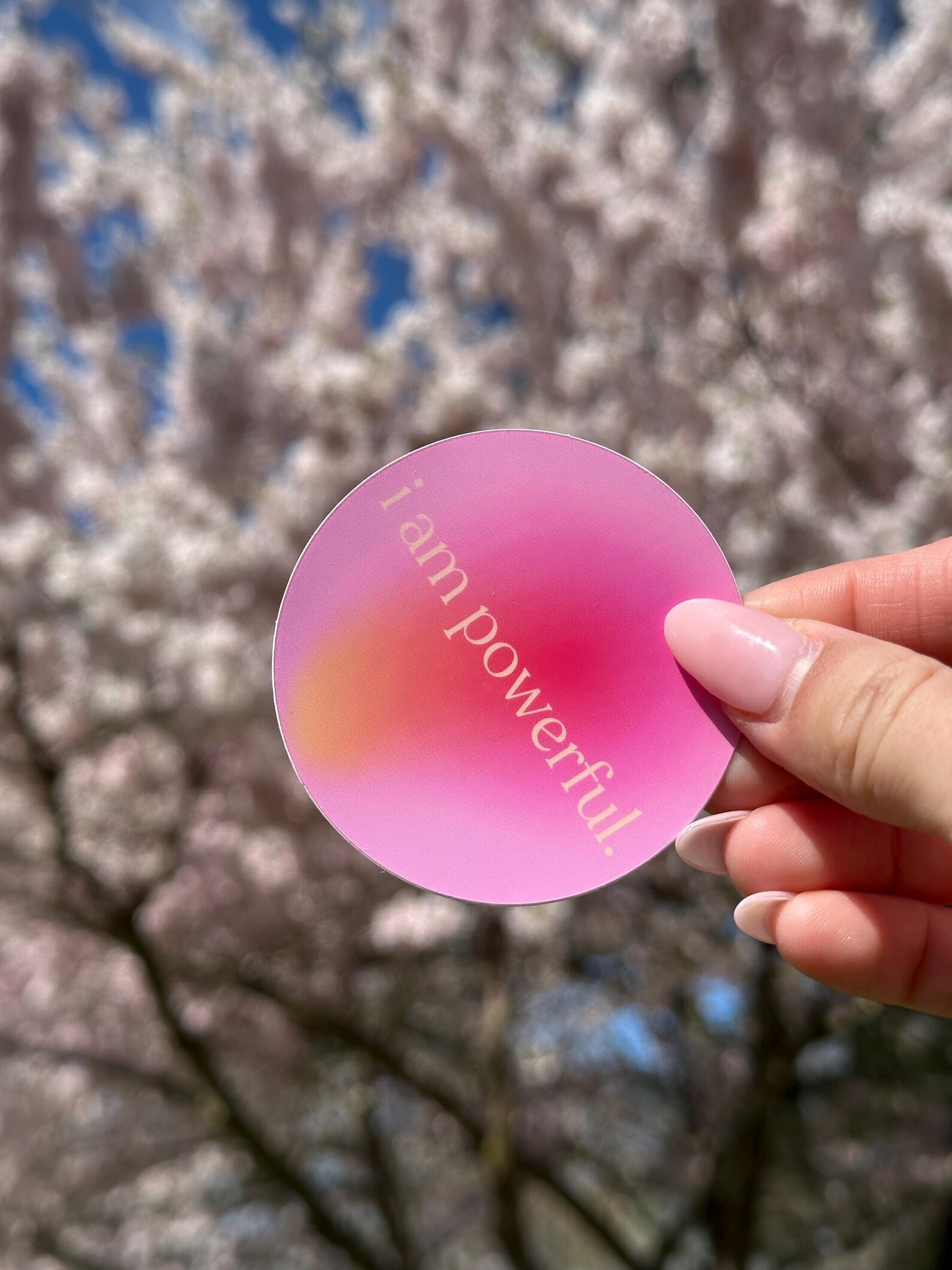 Positive Affirmation Aura Sticker Pack (three Pieces) - Bright Aura ...