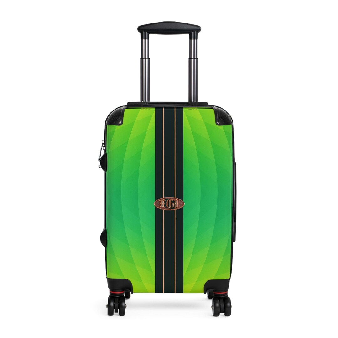 Fluorescent Suitcase 3 Sizes Carry-on Suitcase Neon Green Luggage Hard ...