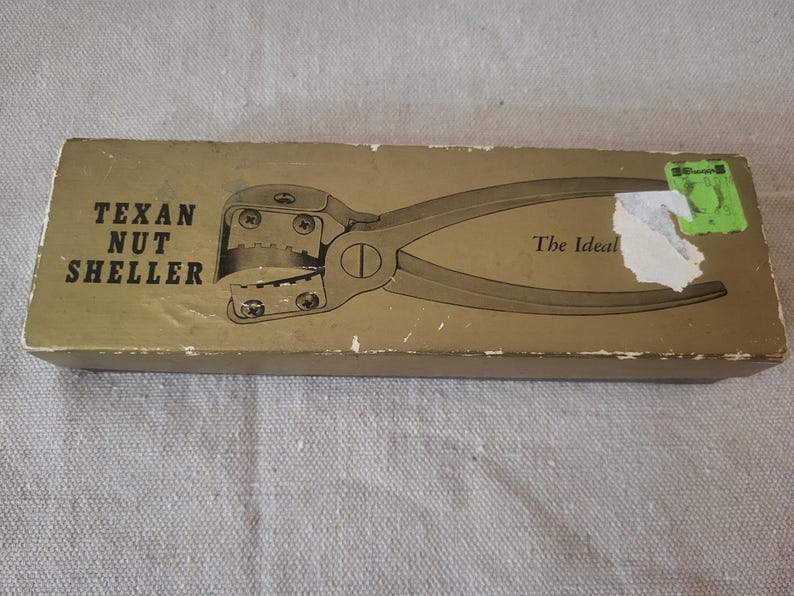 Vintage Texan Nut Sheller With Original Box – Metal Nutcracker Tool - Etsy