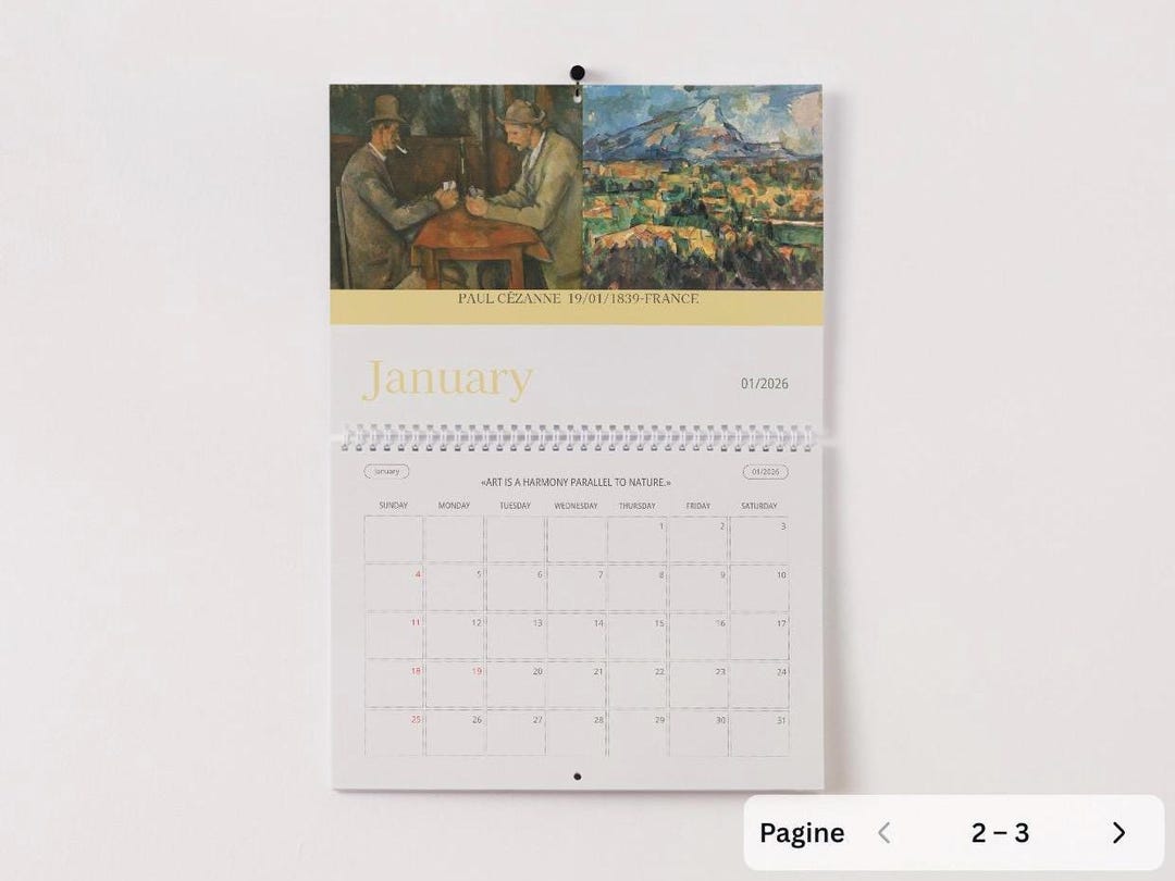 2026 Digital Art Calendar - 12 Monthly Artworks With Quotes - for iPad ...