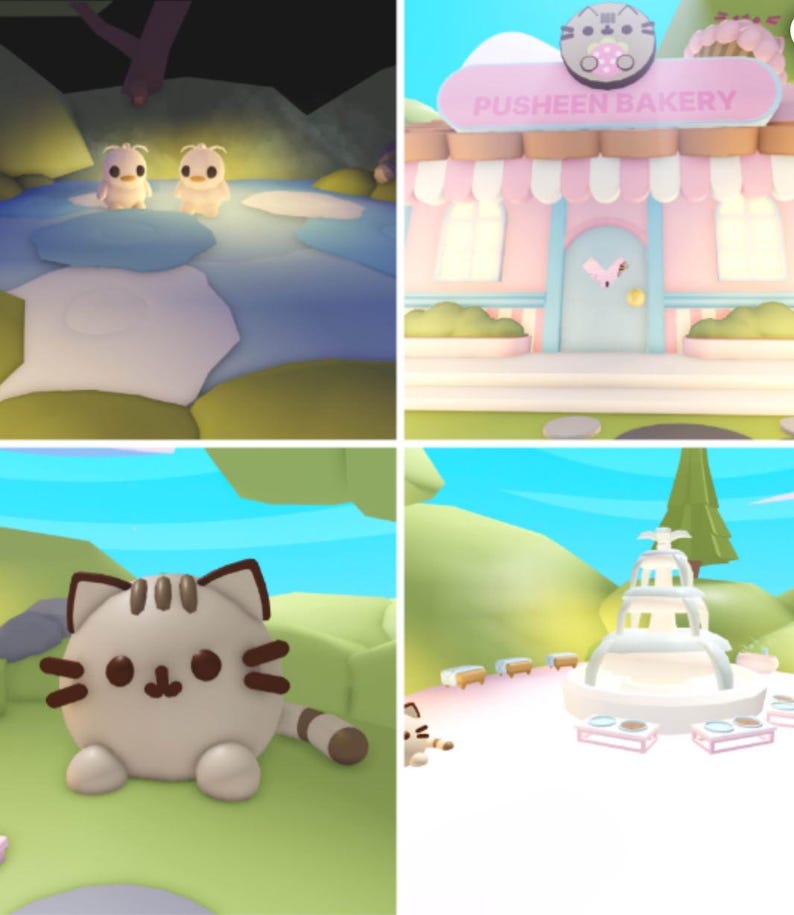 Pusheen Adopt Me Build - Etsy UK