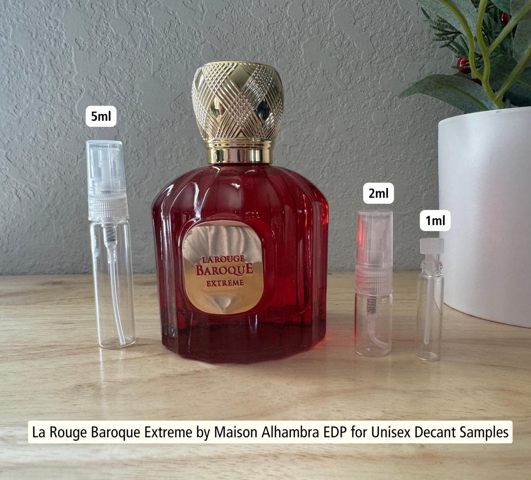 La Rouge Baroque Extreme by Maison Alhambra EDP Decant Samples L Spicy ...